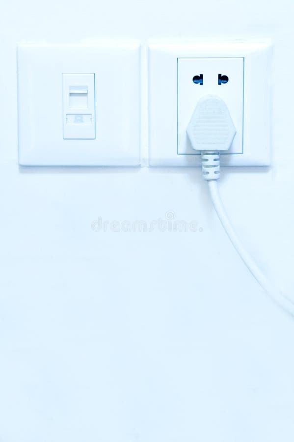 Electric socket stock photo. Image of cord, efficiency - 8158940