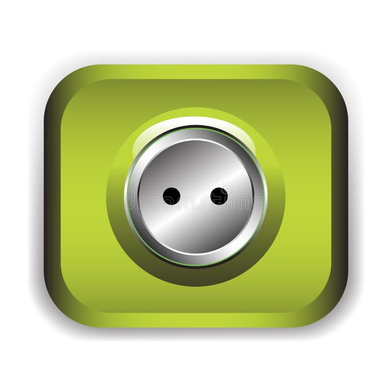 Electric socket stock vector. Illustration of isolated - 32749818