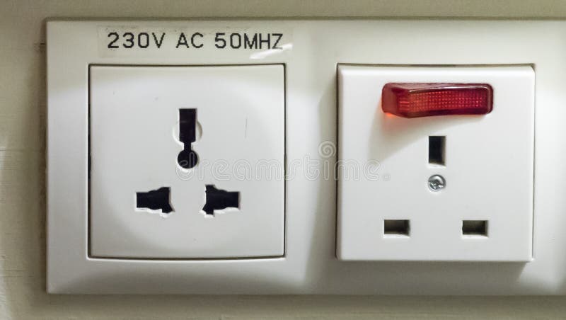 Electric Socket stock photo. Image of european, isolated - 54639548