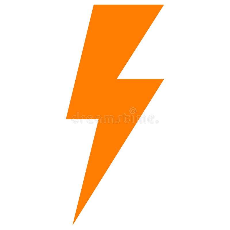 Electric Spark Vector Icon Flat Illustration Stock Vector ...