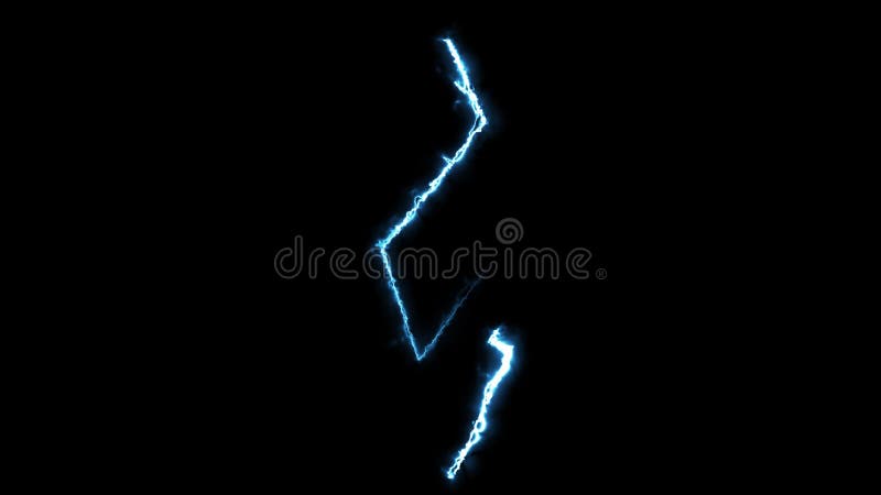 Electric Special Effect Shock Wave Stock Video - Video of bolt, black ...