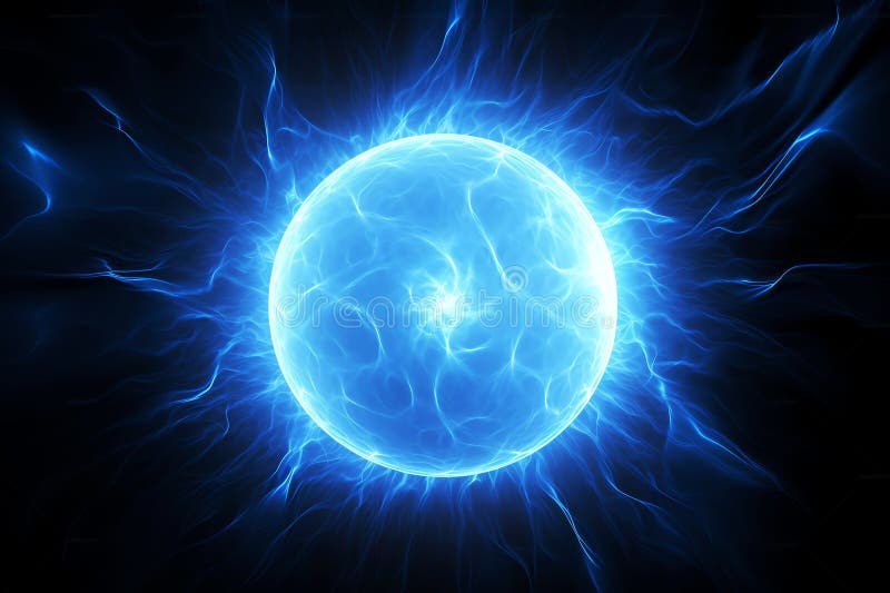 Electric Sphere Concept, AI Generated Stock Illustration - Illustration ...