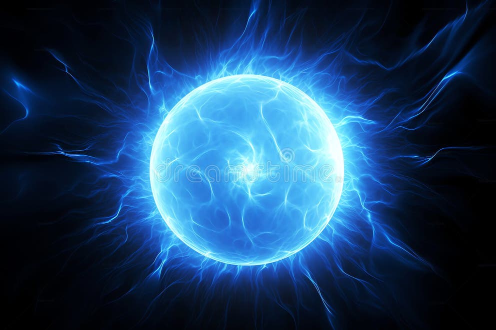 Electric Sphere Concept, AI Generated Stock Illustration - Illustration ...