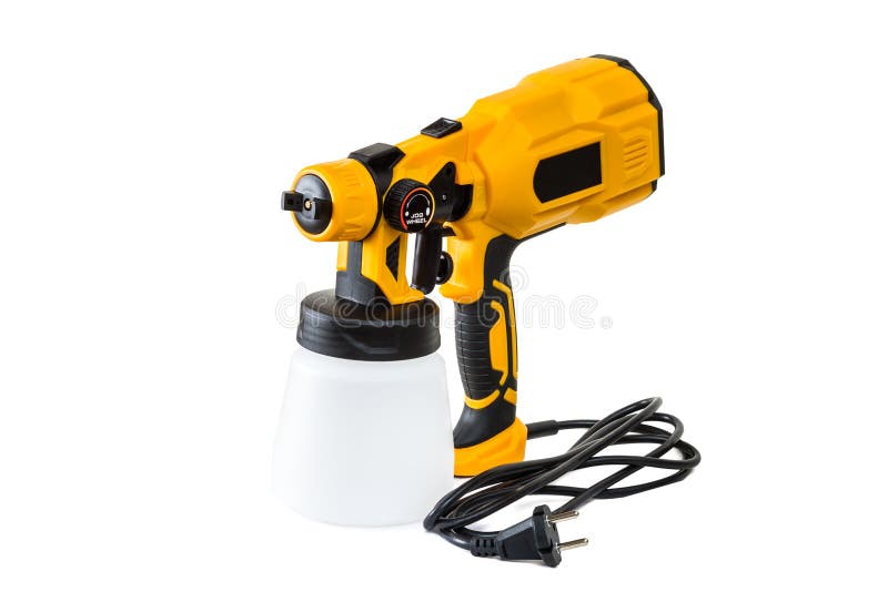 Spray gun stock image. Image of painting, instrument - 218765259