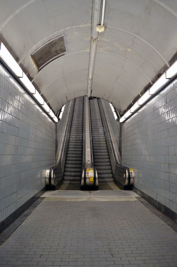 Electric stairs in Atlanta stock photo. Image of calm - 120737890