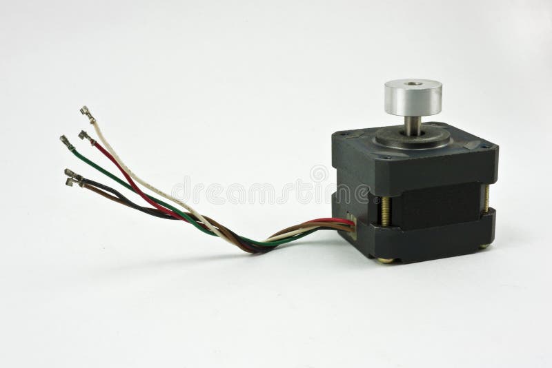 Electric stepper motor stock photo. Image of gear, engine - 19925464