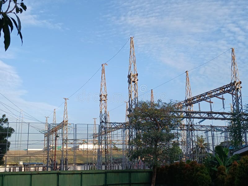 An Electric Substation is a Part of the Electricity Generation ...
