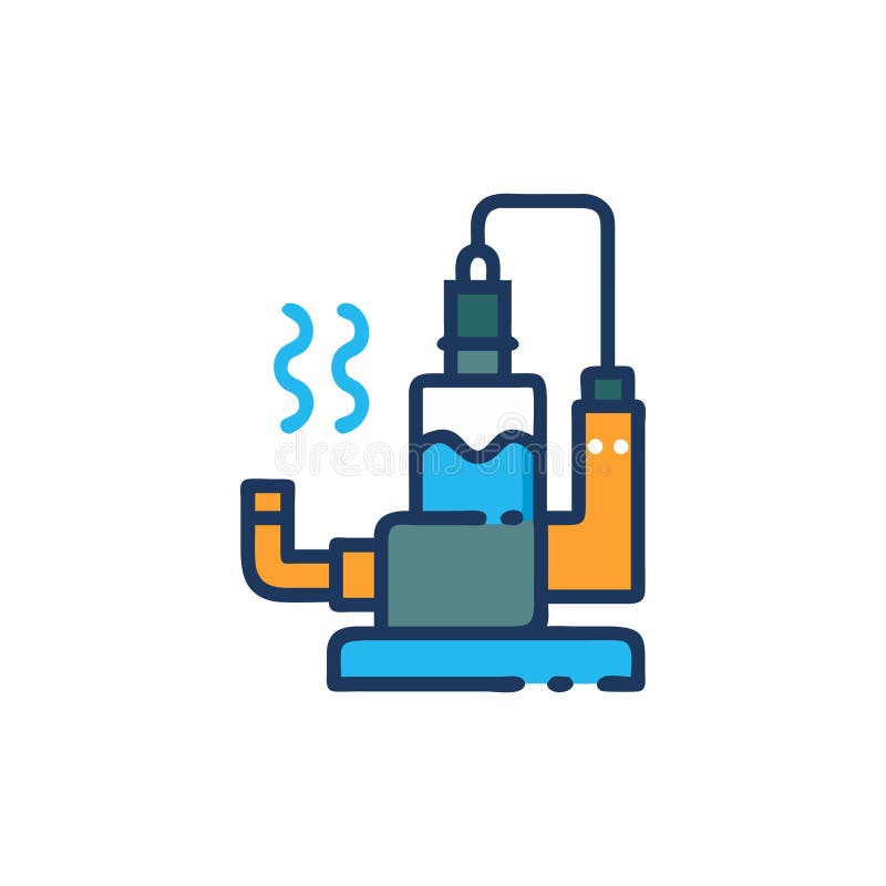 Electric Sump Pump Icon for Drainage Stock Photo - Illustration of ...