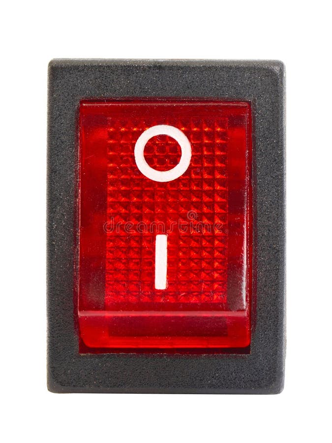 Electric swicth closeup stock image. Image of device - 92496057