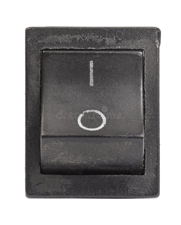 Electric swicth closeup stock image. Image of main, turn - 92824405