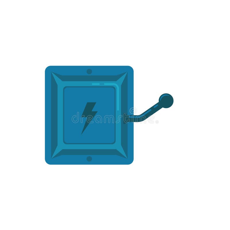 Electric Switch Cartoon Vector Icon Element Design Stock Vector ...
