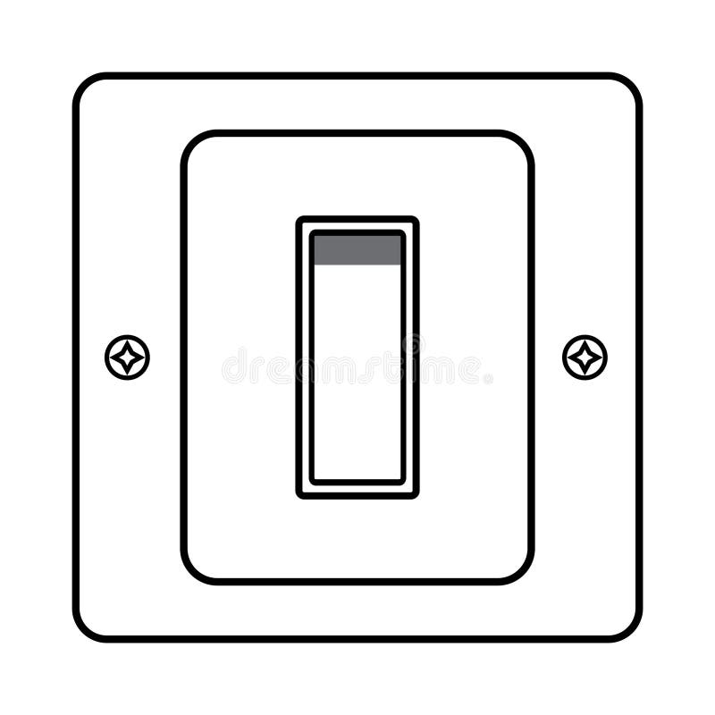 Electric Switch Icon Design Stock Vector - Illustration of graphic ...
