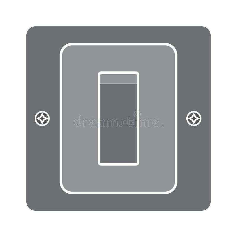 Electric Switch Icon Design Stock Vector - Illustration of controller ...