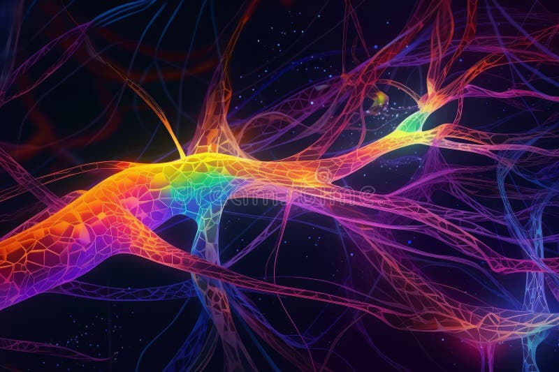 Electric Synapses: a Neon Close-Up of Neural Networks, Generative AI ... Electric Synapses: a Neon Close-Up of Neural Networks, Generative AI ...