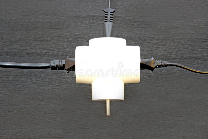 Tee electric stock photo. Image of power, connection - 36765844