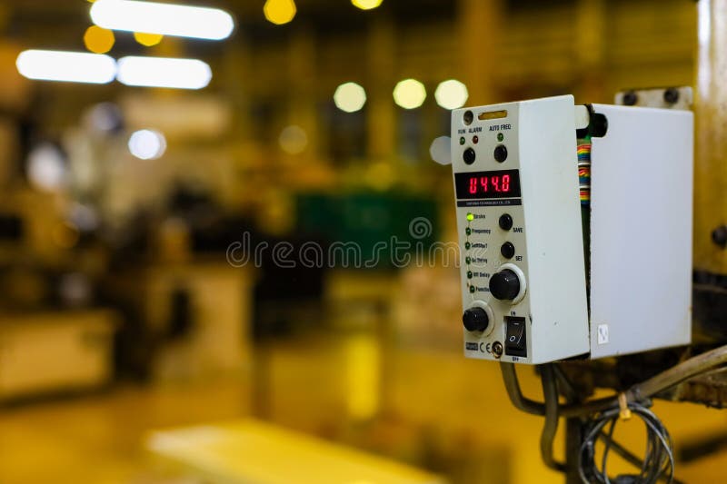 Electric Terminal Box of Machine Stock Image - Image of industry ...