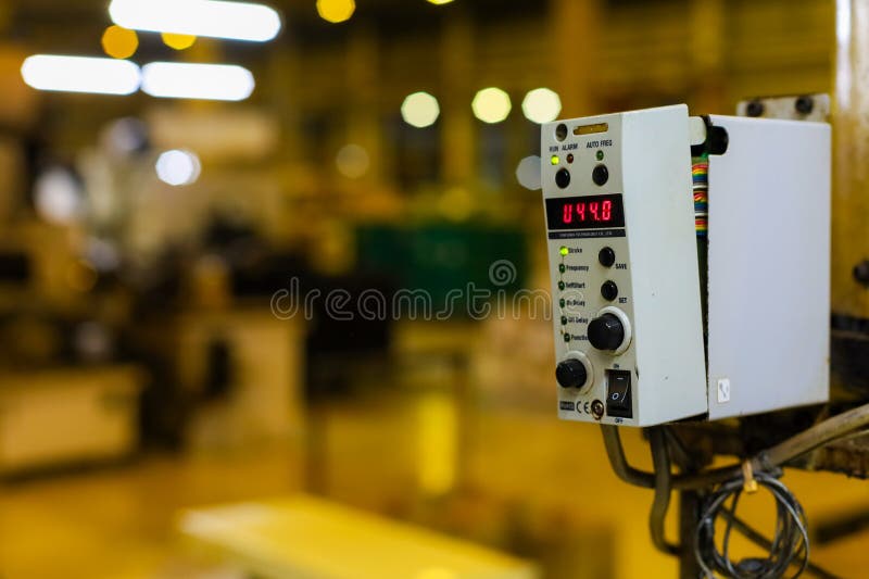 Electric Terminal Box of Machine Stock Image - Image of machine, work ...