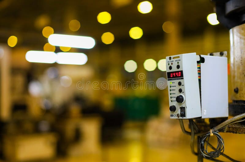 Electric Terminal Box of Machine Stock Photo - Image of circuit, line ...
