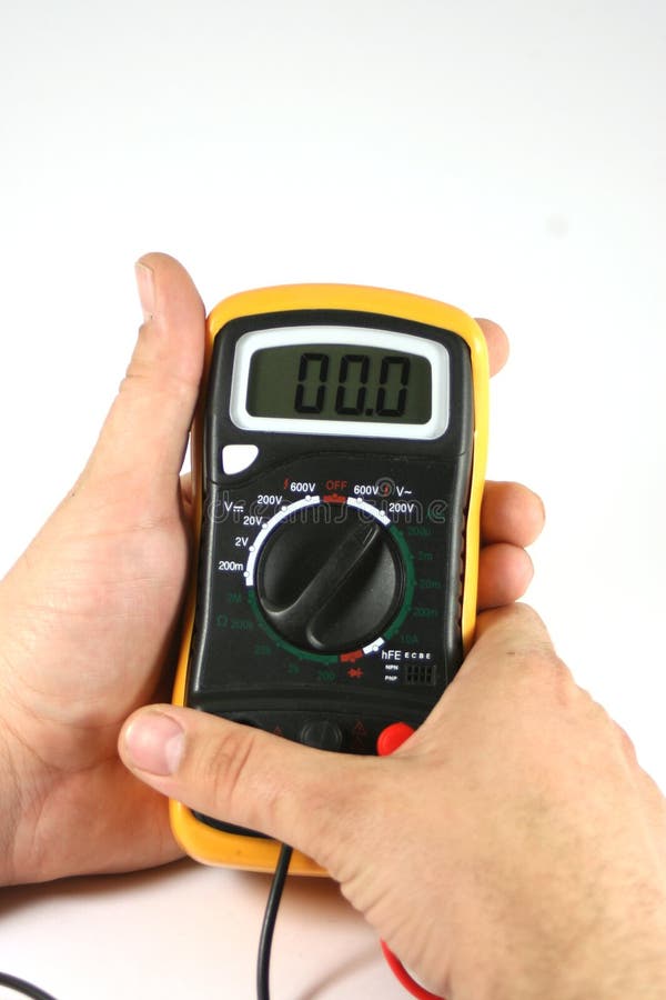 Electric digital tester stock photo. Image of measurement - 30167928