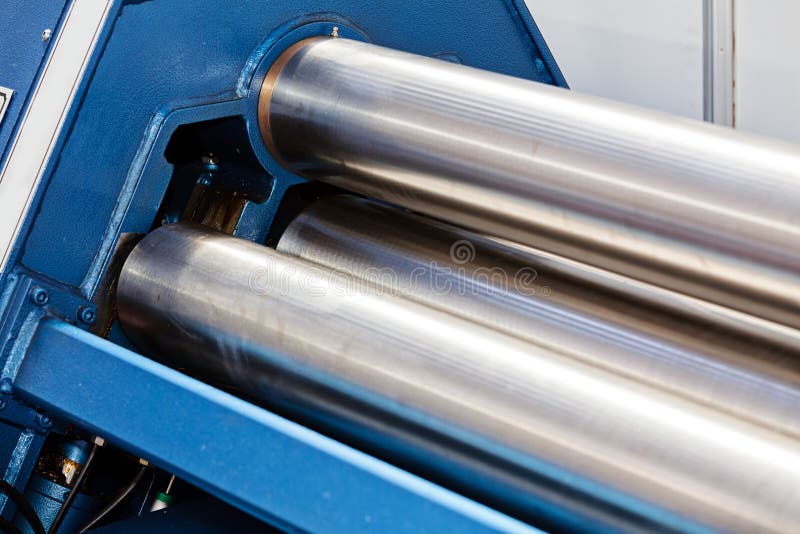 Electric Three Roller Machine Stock Image - Image of contrast ...
