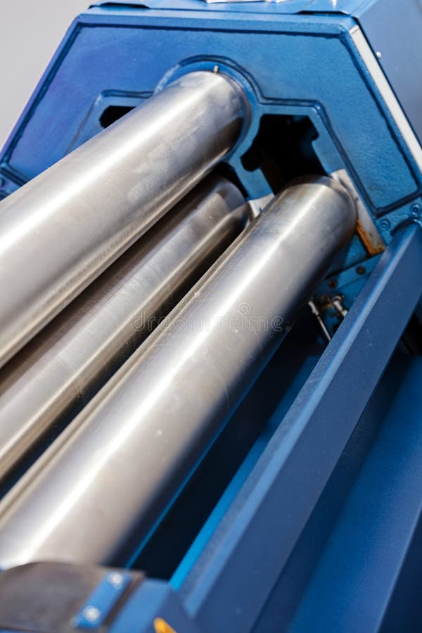 Electric Three Roller Machine Stock Image - Image of engine ...