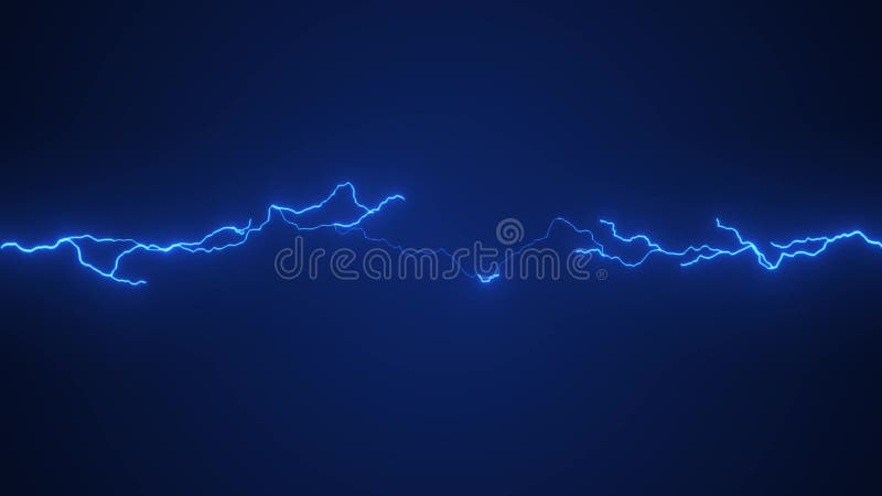 Electric Thunder Strikes Kinetic Action Fx Loop Stock Footage - Video ...