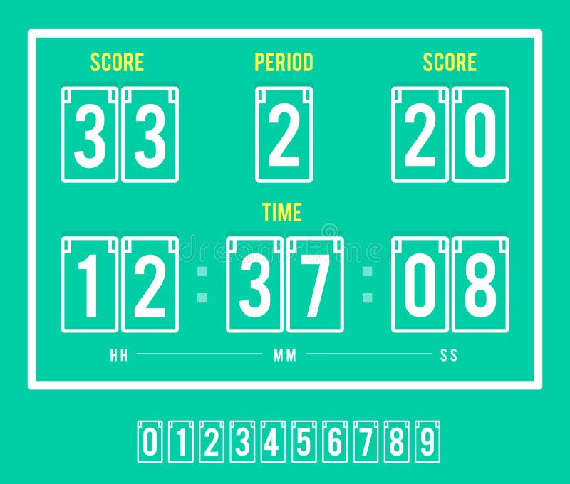 Electric Timetable Template. Stock Vector - Illustration of mechanical ...