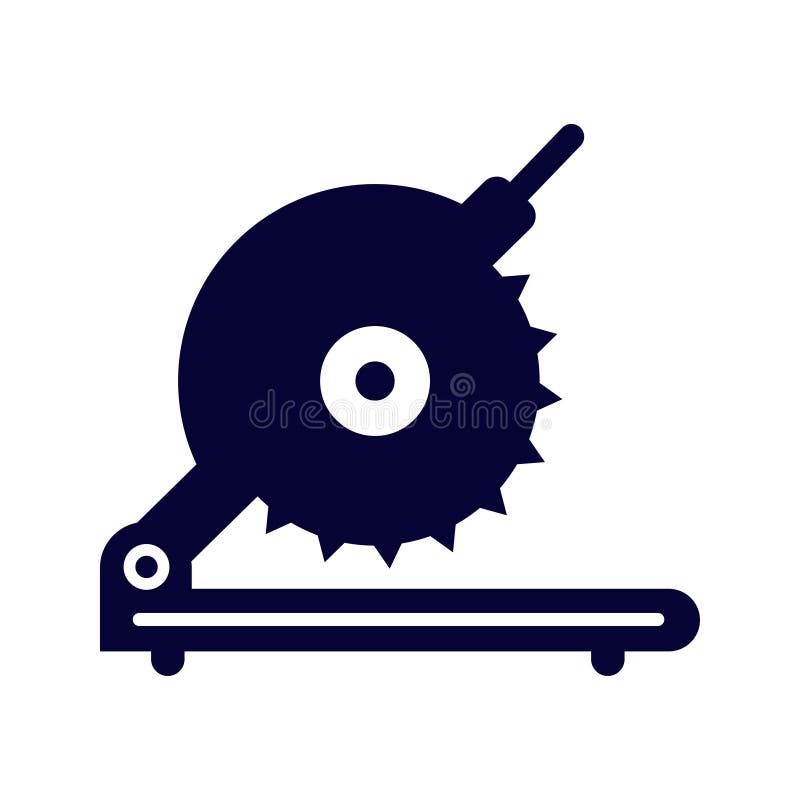 Electric Tool Saw Machine Icon Stock Vector - Illustration of ...