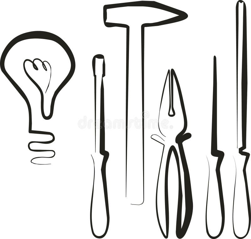 Electric Tool Icon Set, Outline Style Stock Vector - Illustration of ... Electric Tool Icon Set, Outline Style Stock Vector - Illustration of ...