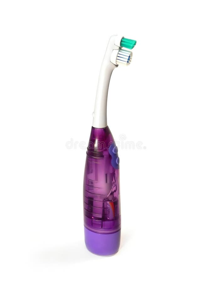 Electric toothbrush stock image. Image of teeth, bristle - 232217