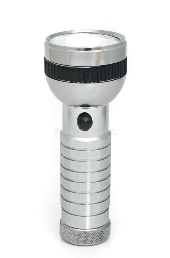 Electric torch stock photo. Image of sunbeam, button - 11569316