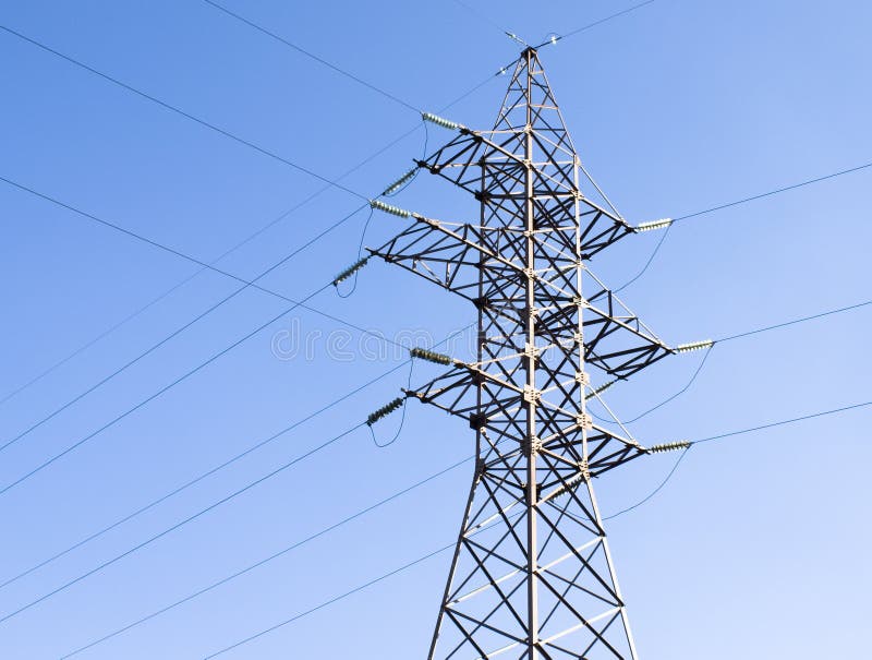 Electric tower stock image. Image of powerlines, powerful - 11303515