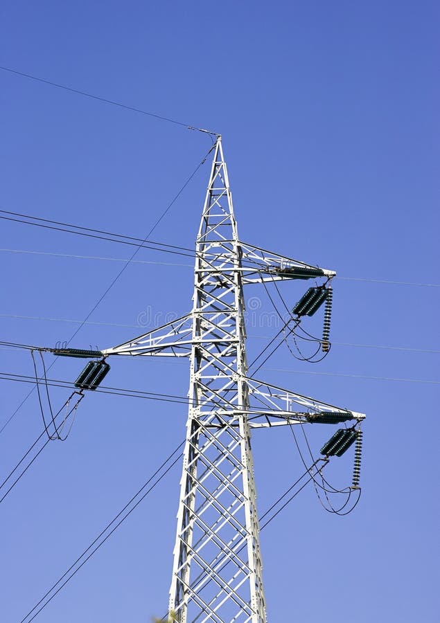 Electric tower stock photo. Image of electric, watt, industrial - 90707500