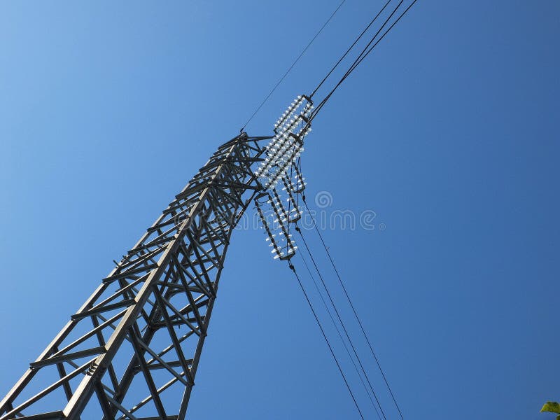 Electric tower stock photo. Image of high, plant, environment - 49125026