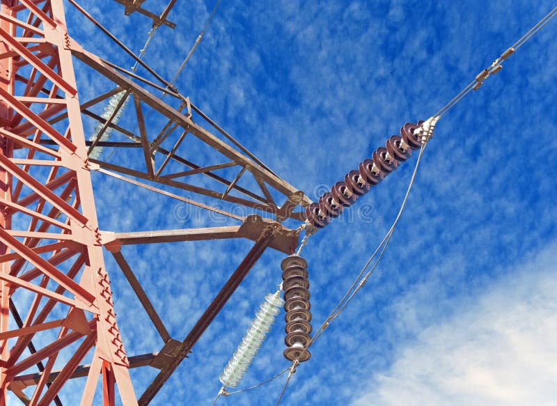 Big Electrical tower stock image. Image of industry - 121069767