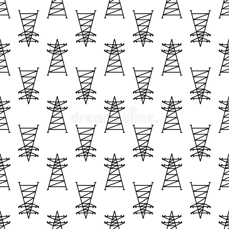 Electricity Pylon Texture Stock Illustrations – 75 Electricity Pylon ...