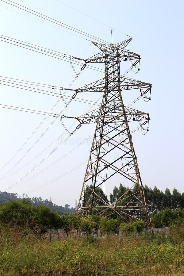 Electric tower stock photo. Image of environment, creativity - 34831634