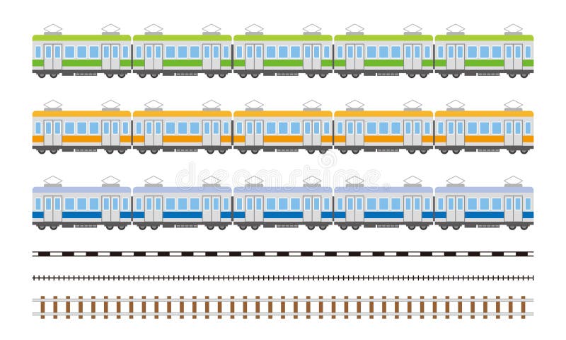 Electric Train Car Simple Illustration Stock Vector - Illustration of ...