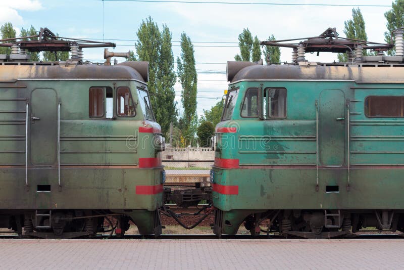 Electric train stock photo. Image of railway, electric - 66834962