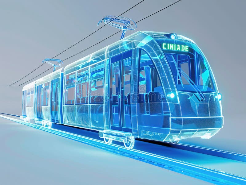 Electric Train Visualization with Augmented Reality Transparent ...