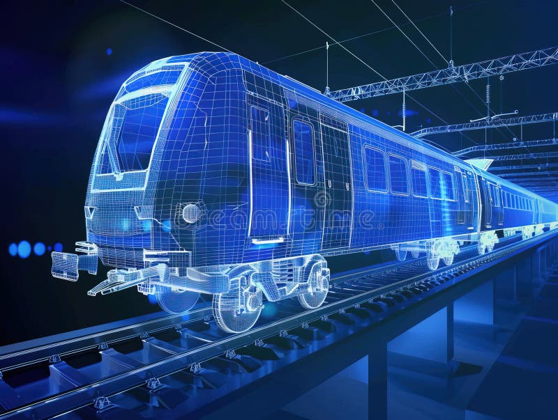 Electric Train Visualization with Augmented Reality Transparent ...