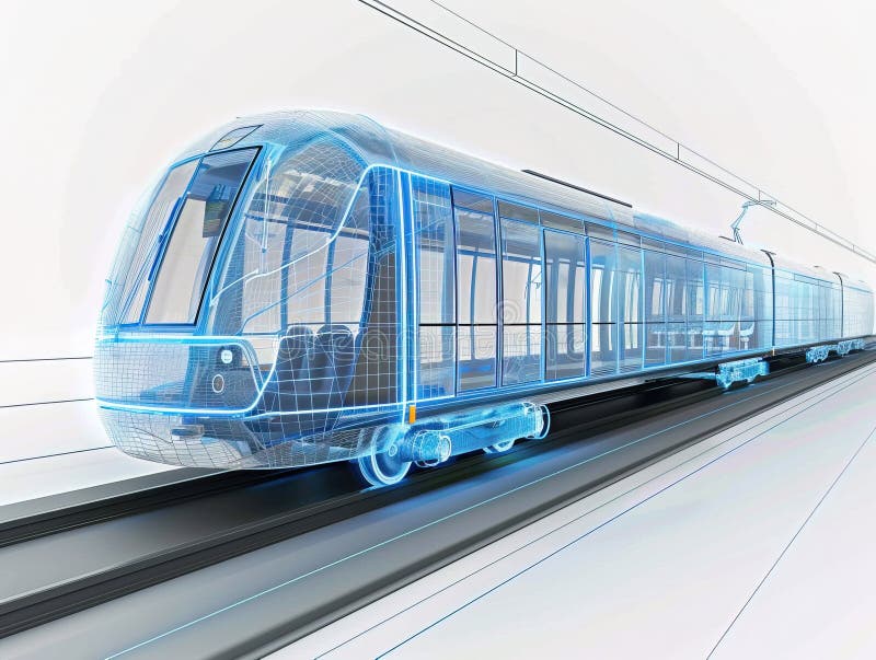 Electric Train Visualization with Augmented Reality Transparent ...