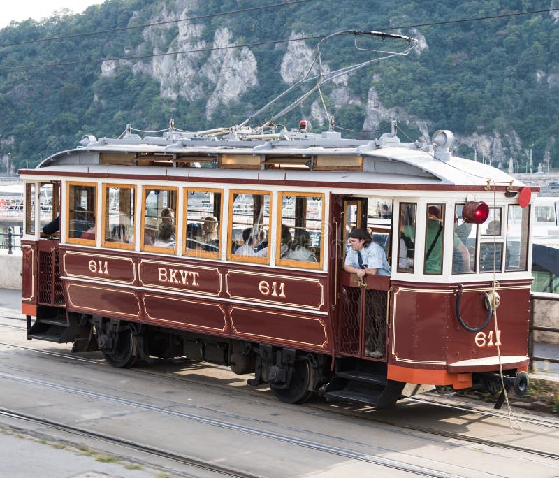 Electric Tram editorial photo. Image of tracks, tram - 79019456