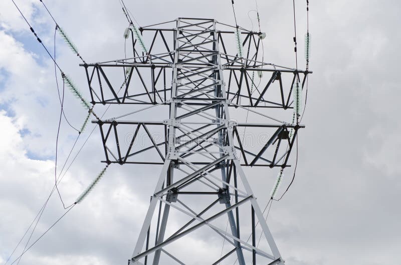 Electric transmission line stock image. Image of lines - 35410759