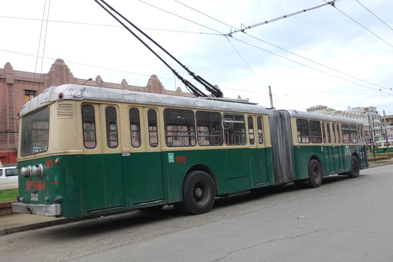 Electric Trolley Car in San Francisco Stock Image - Image of francisco ...