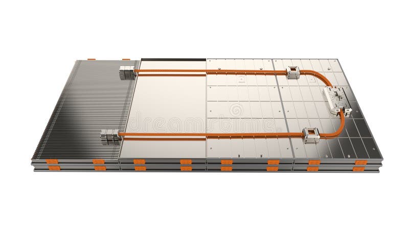 Electric Vehicle Battery or Pack of Lithium-ion Battery Cells Module ...
