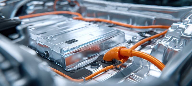 The Electric Vehicle Battery Showcasing Advanced Technology and ...