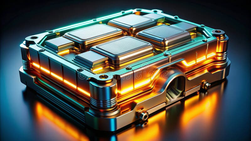 Electric Vehicle Brake Power Module Detailed View of Regenerative ...