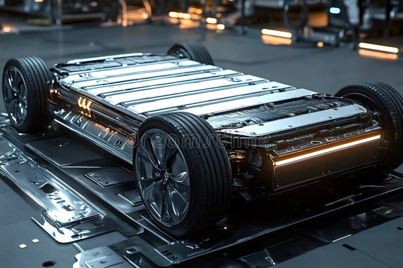 Electric Vehicle Chassis with Battery Pack Engineering in Modern ...