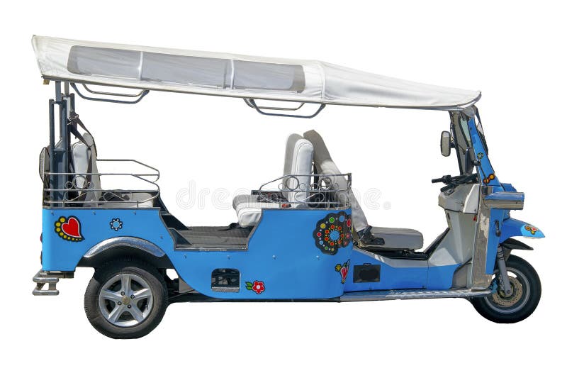 Electric Vehicle Side View Isolated Photo Stock Photo - Image of ...